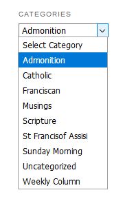 Admonition | friarmusings