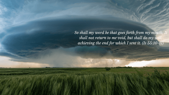 The Word Goes Out | friarmusings